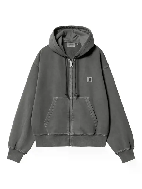 Carhartt Work In Progress Nelson Zip-up Hoodie - Grey