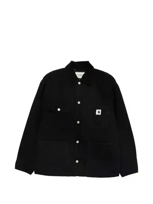 Carhartt Work In Progress Buttoned Logo-patch Jacket