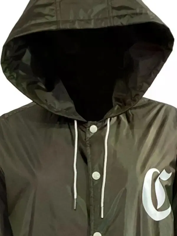 Celine Logo-print Hooded Jacket