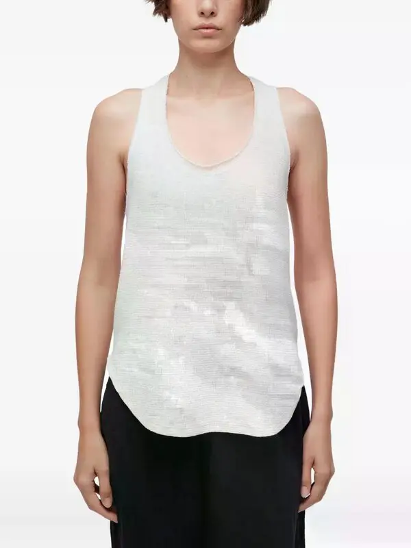 OSKLEN Textured Racerback Top