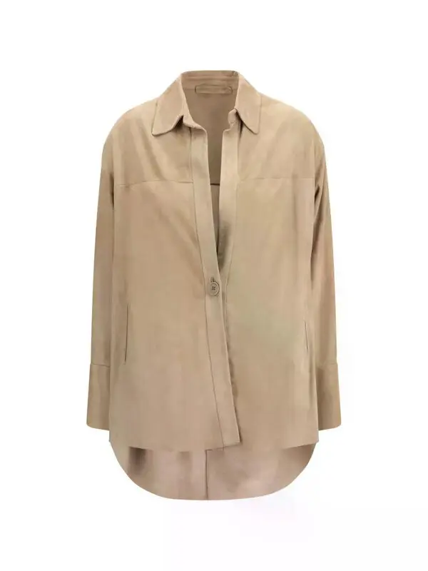 SALVATORE SANTORO Suede Jacket