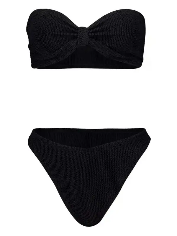 Hunza G Knotted-detail Bikini - Black