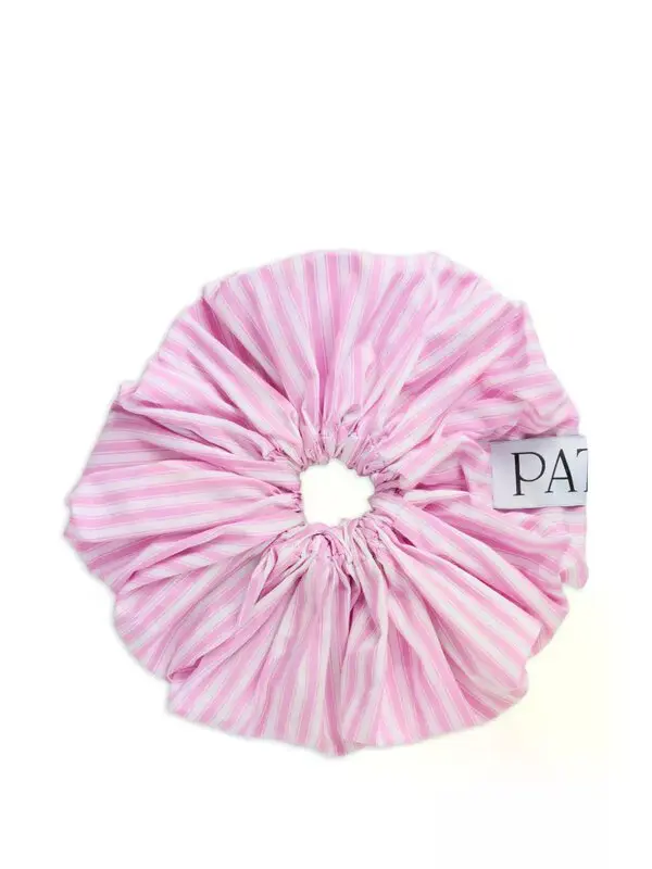 Patou Striped Scrunchie - Pink
