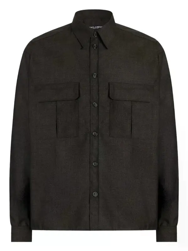 Dolce & Gabbana Virgin Wool Shirt