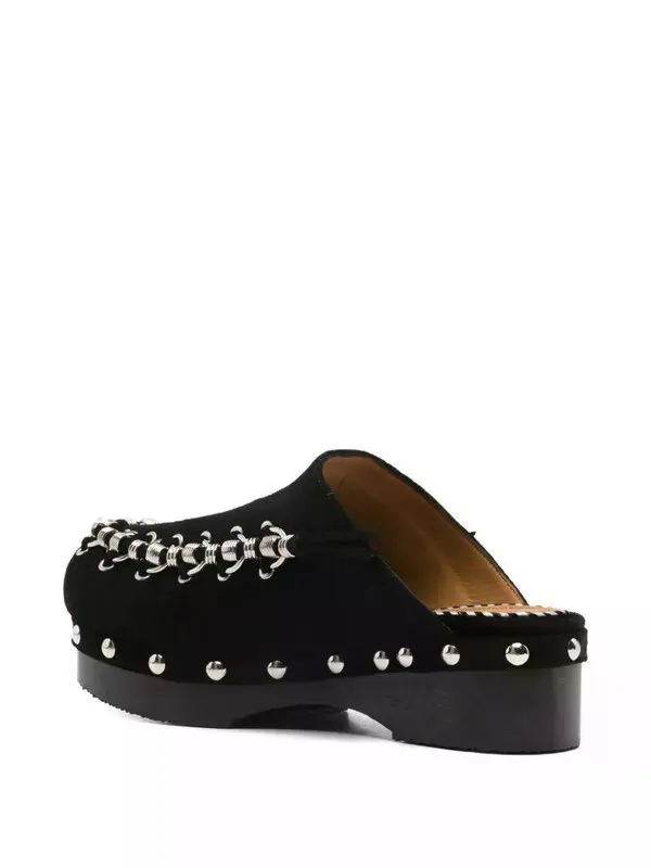 Toga Chain-detail Studded Mules