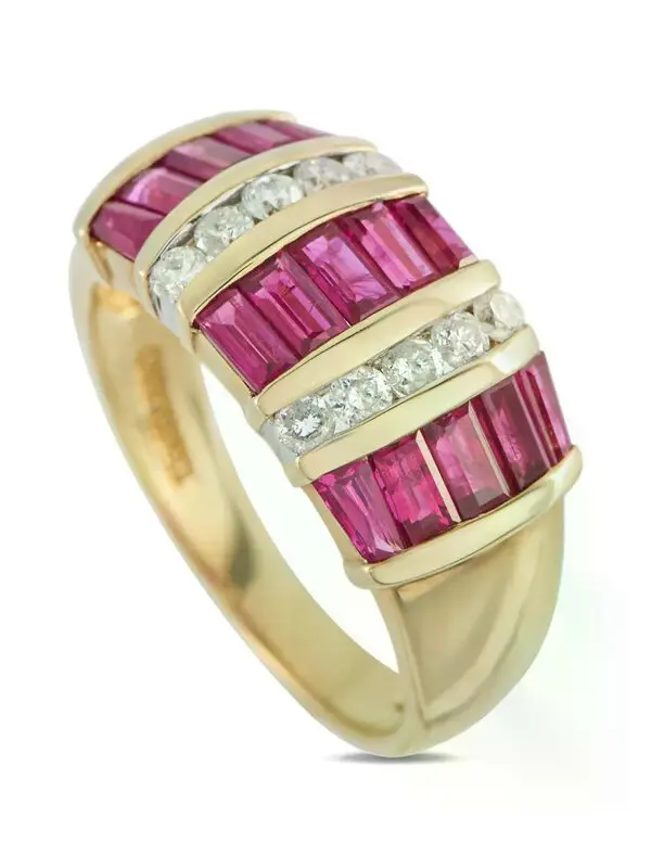 LB EXCLUSIVE Ruby And Diamond Ring