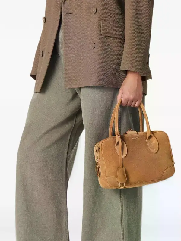 GOLDEN GOOSE Vita Suede Tote Bag - Neutrals