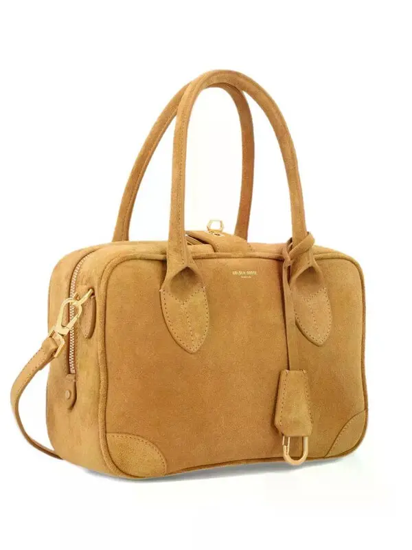 GOLDEN GOOSE Vita Suede Tote Bag - Camel
