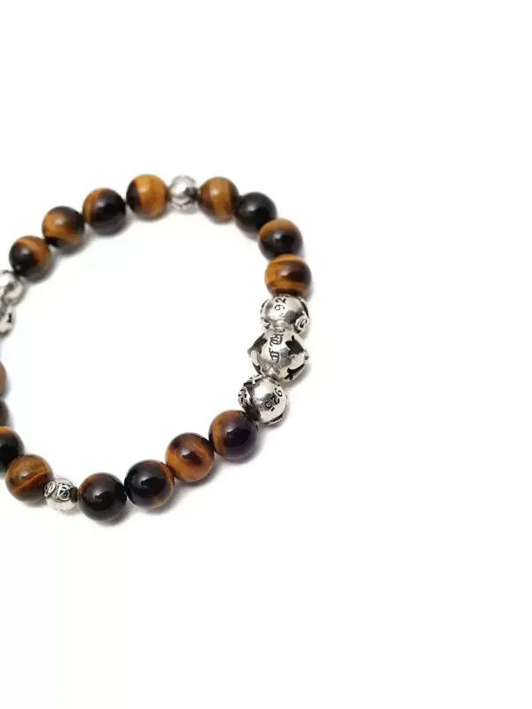 AMAL GUESSOUS Tiger Eye Beaded Bracelet
