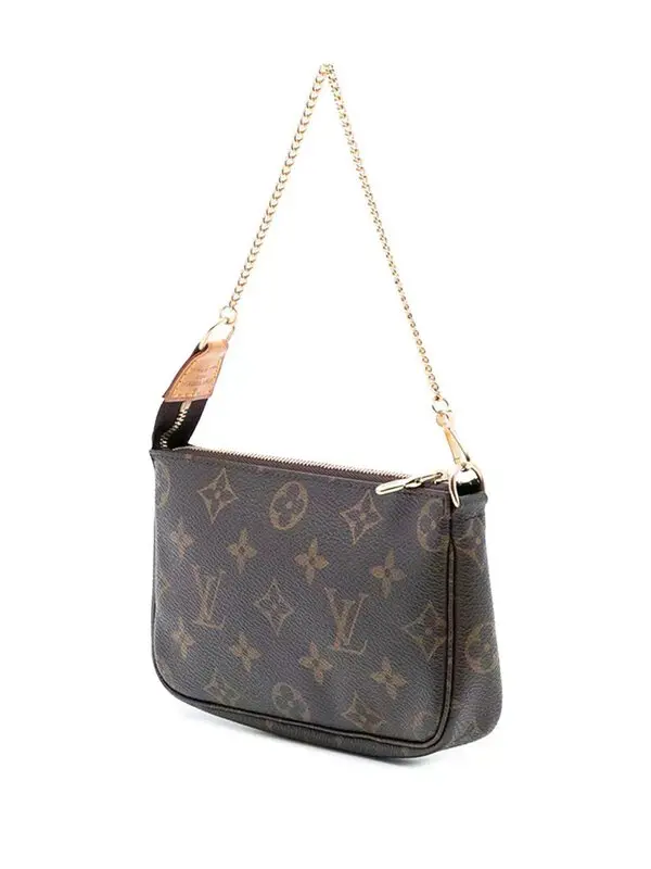 LOUIS VUITTON 2002 Monogram Mini Pochette Accessoires Handbag