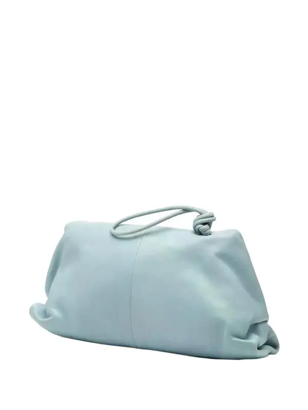 Bottega Veneta Leather Bv Trine Angular Clutch Bag 2010-2025 - Blue