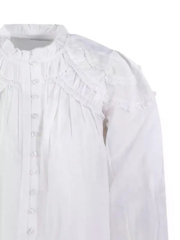 MARANT ETOILE Christa Ruffled Shirt