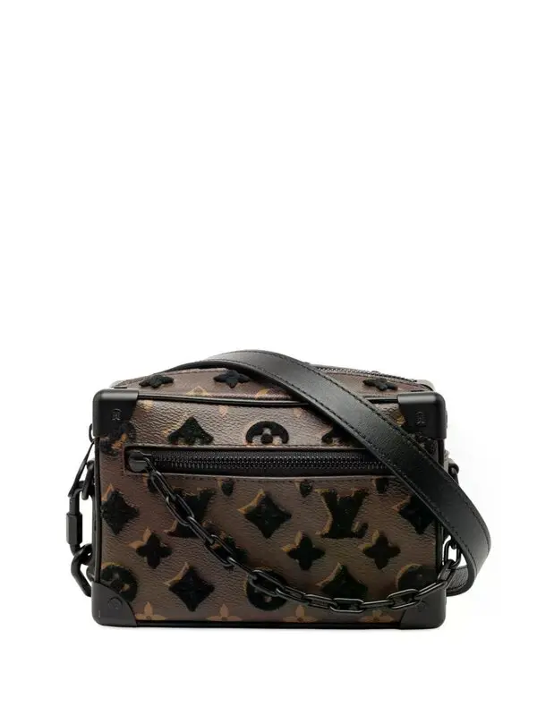 LOUIS VUITTON 2020 Monogram Tuffetage Mini Soft Trunk - Brown