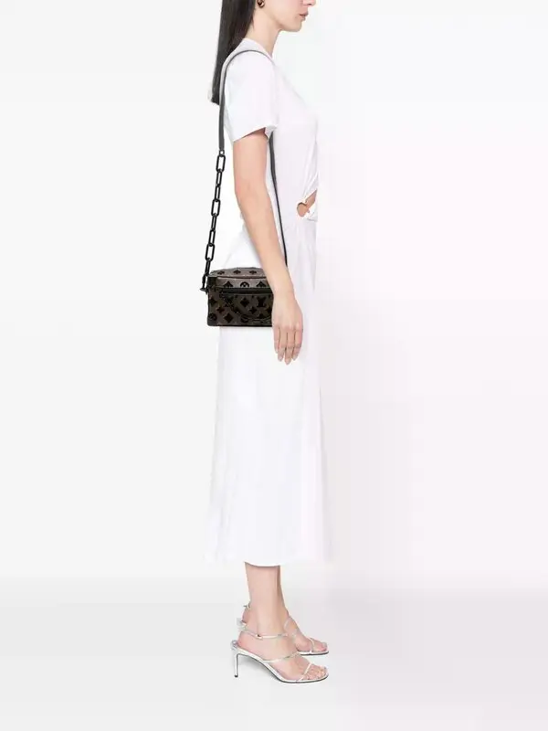 LOUIS VUITTON 2020 Monogram Tuffetage Mini Soft Trunk - Brown