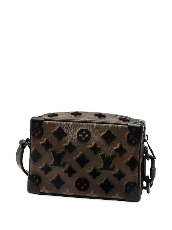 LOUIS VUITTON 2020 Monogram Tuffetage Mini Soft Trunk - Brown