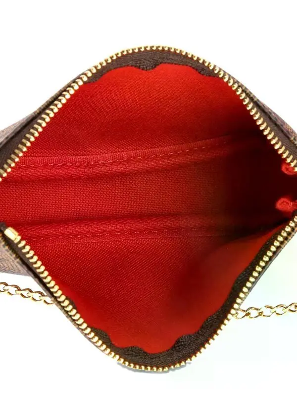 LOUIS VUITTON Pochette Accessoires Damier - Brown