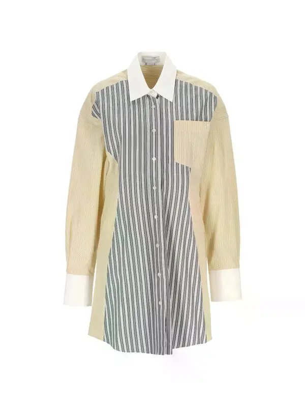 Stella McCartney Striped Shirt Dress - Yellow