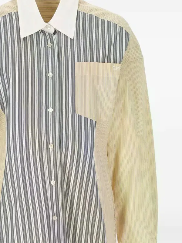 Stella McCartney Striped Shirt Dress - Yellow