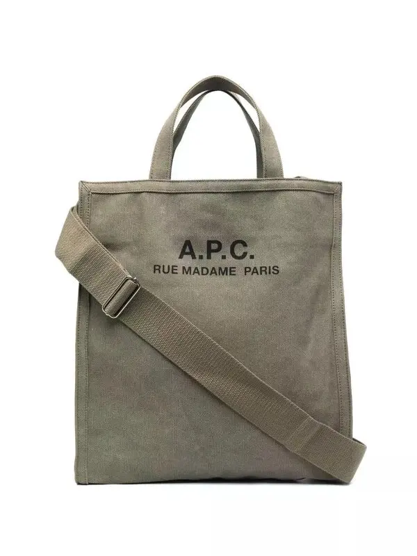 A.p.c. Recuperation Canvas Shoulder Bag