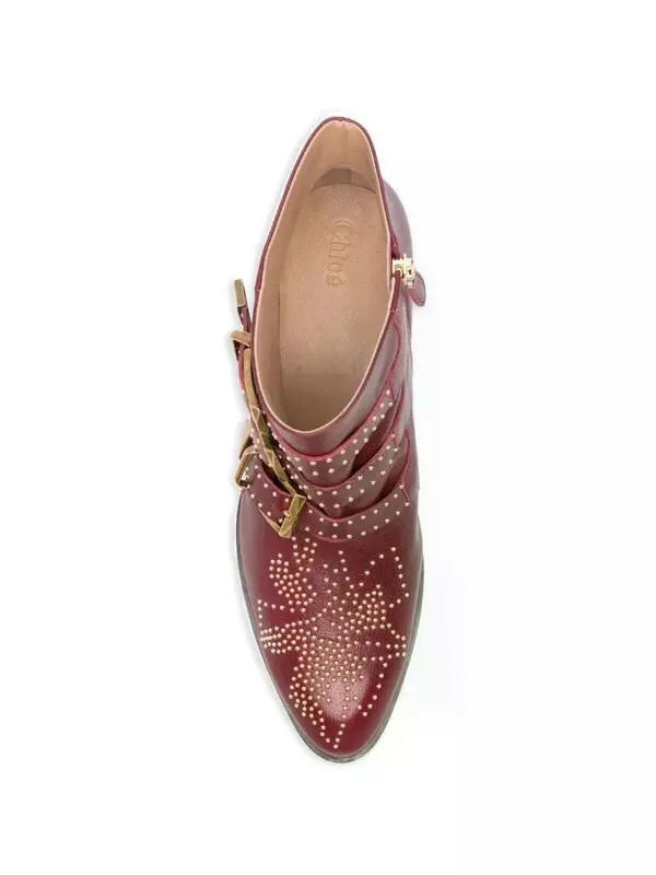 Chloé Buckle-fastening Embellished Boots