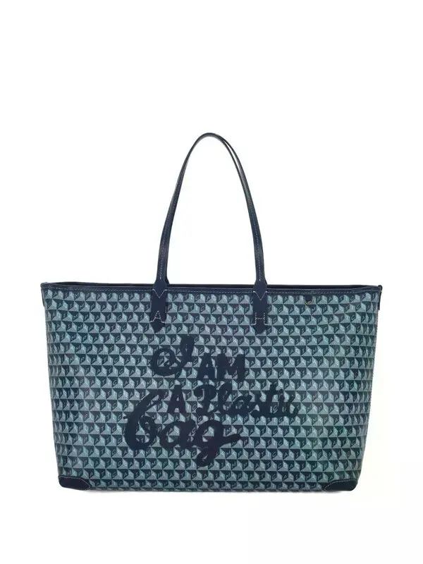 ANYA HINDMARCH Printed Top Handle Shoulder Bag