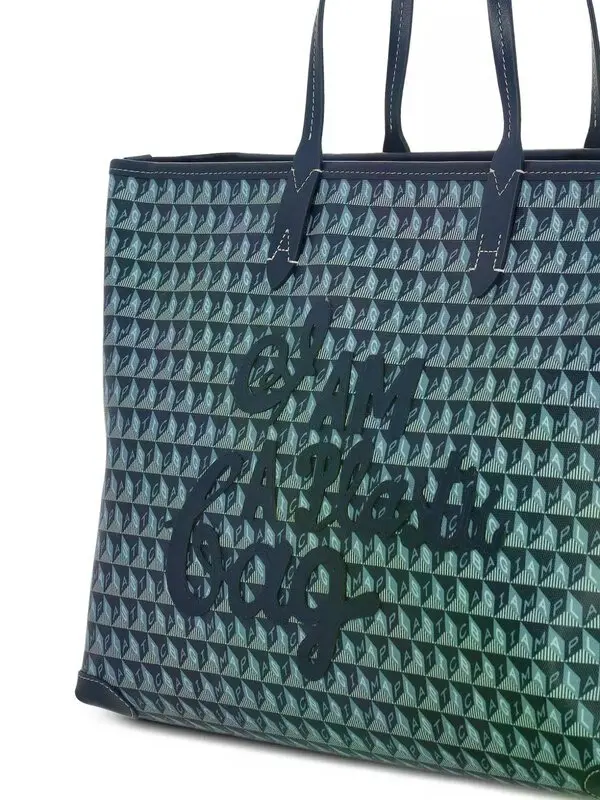 ANYA HINDMARCH Printed Top Handle Shoulder Bag