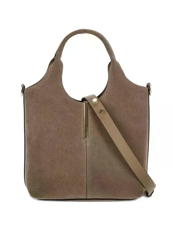 TOD'S Round Handle Tote Bag - Neutrals