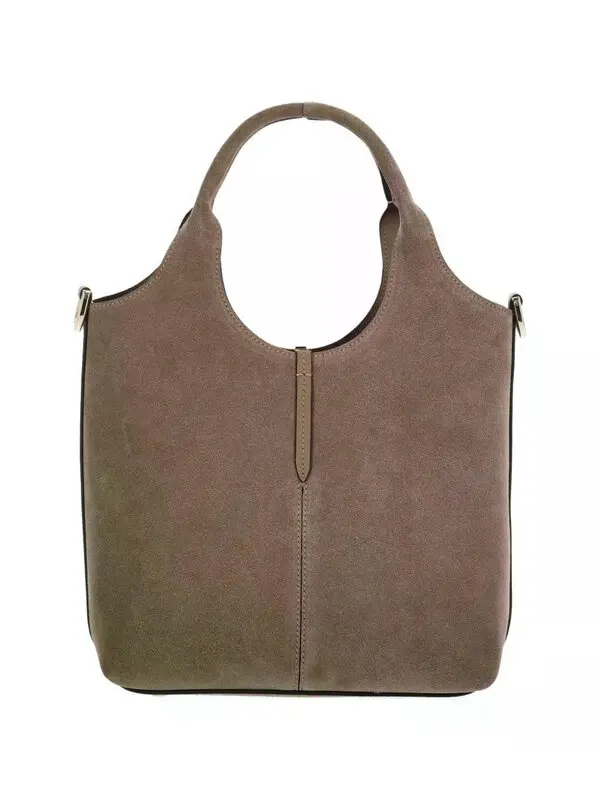 TOD'S Round Handle Tote Bag - Neutrals