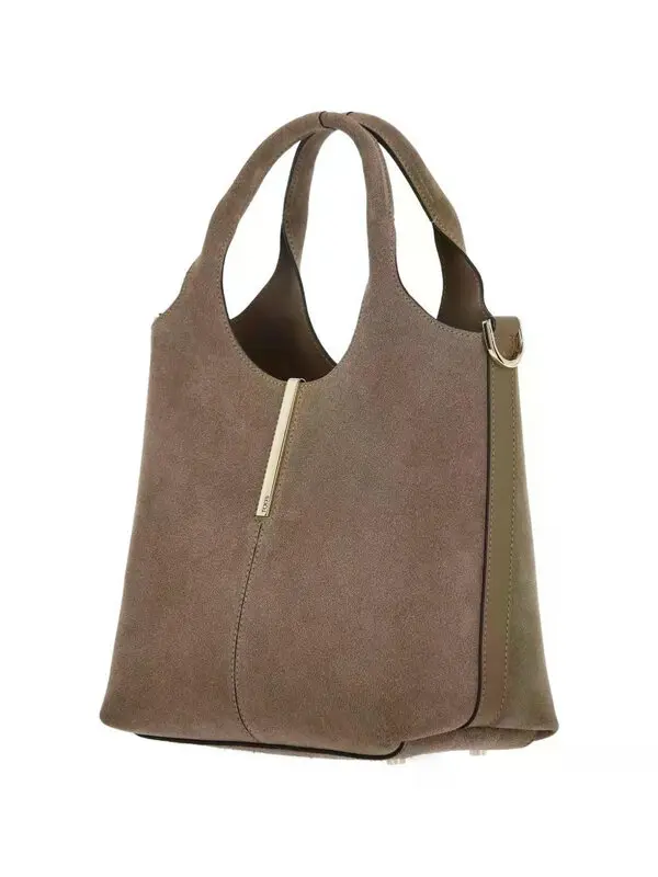 TOD'S Round Handle Tote Bag - Neutrals