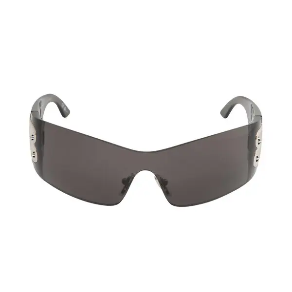 Balenciaga Bossy Mask Sunglasses - Black