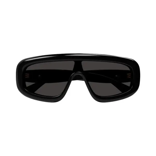 Bottega Veneta Bombe Shield Sunglasses - Black