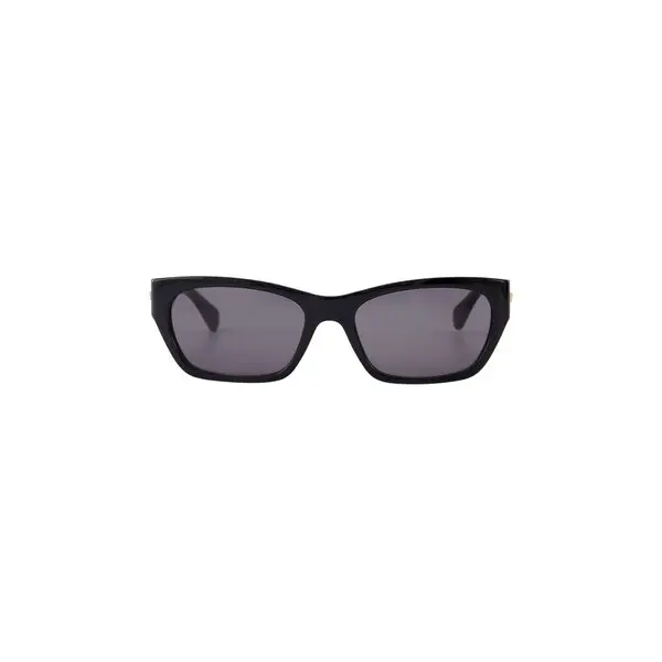 Bottega Veneta Acetate Frame Sunglasses - Black