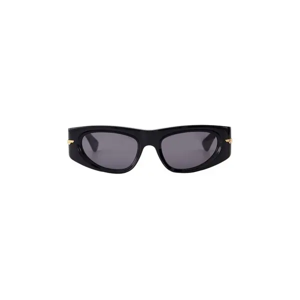 Bottega Veneta Acetate Frame Sunglasses - Black