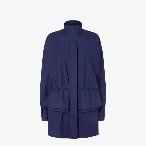Fendi Cotton Poplin Blouson - Blue