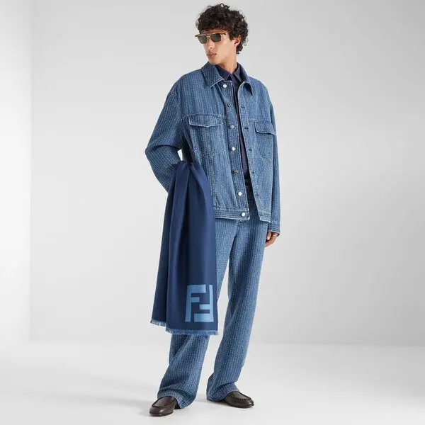 Fendi Oversized Denim Jacket