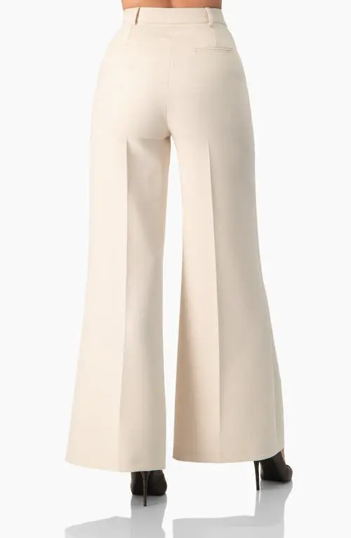 IVONNE Wide-leg Straight Pants