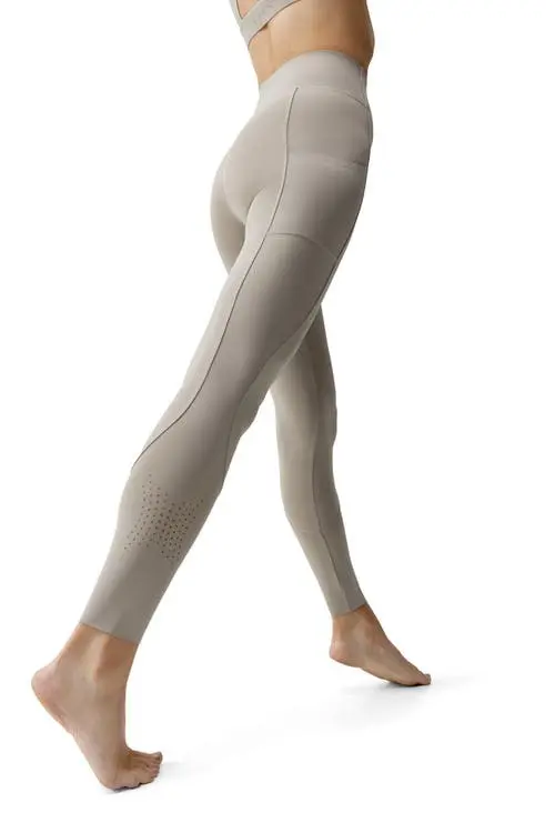 BORN LIVING YOGA Denise Performance High Rise Sport Legging - Grain
