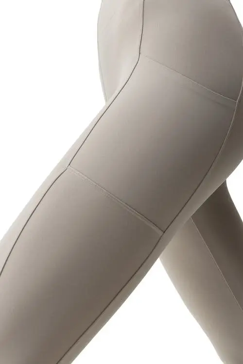 BORN LIVING YOGA Denise Performance High Rise Sport Legging - Grain