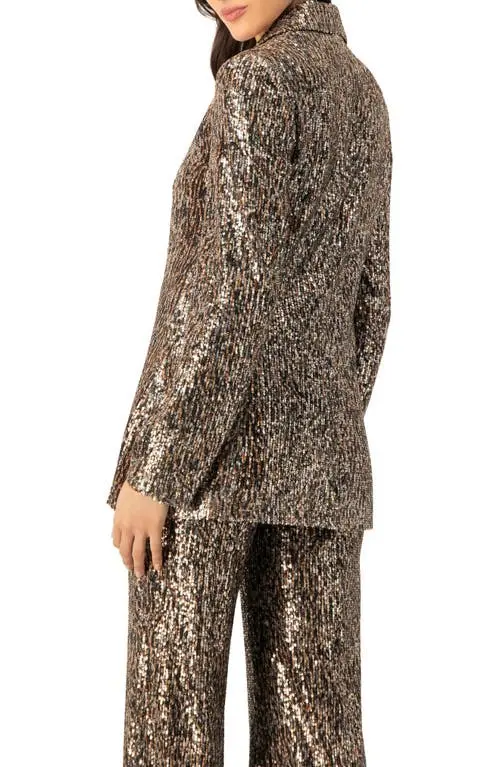 IVONNE Sequin Blazer