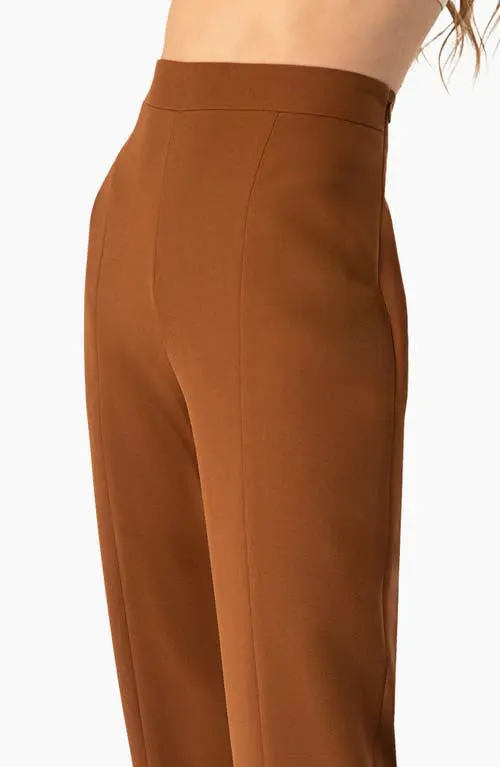 IVONNE Straight-leg Trousers With Slits