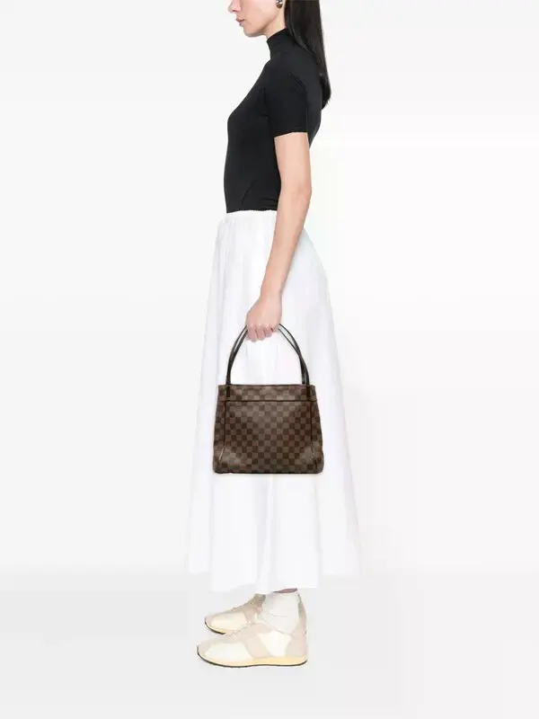 LOUIS VUITTON 2013 Damier Ebene Marylebone Pm Shoulder Bag - Brown