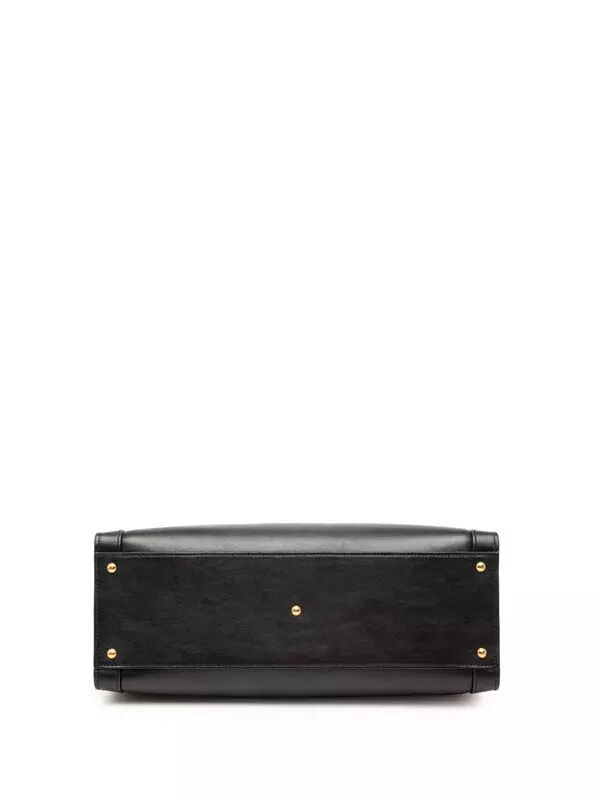 Gucci Diana Medium Bamboo Tote Satchel - Black