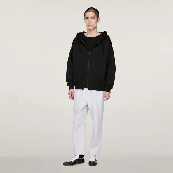 Adidas Y-3 Brushed Terry Zip-up Hoodie