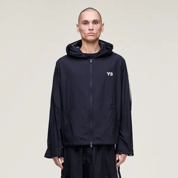 Adidas Y-3 Nylon Wired 3-stripes Track Top