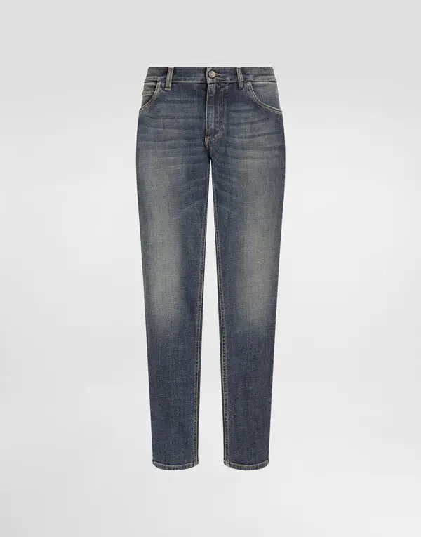 Dolce & Gabbana Regular-fit Stretch Jeans - Multicolor