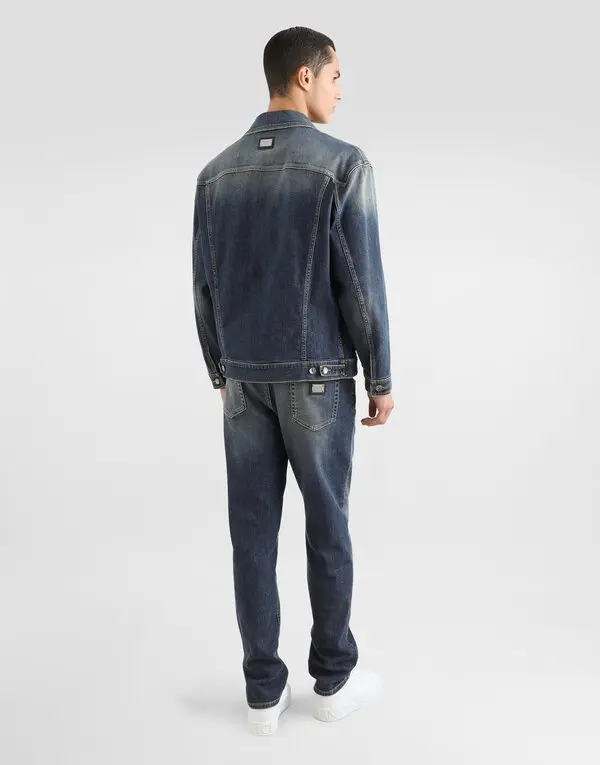 Dolce & Gabbana Regular-fit Stretch Jeans - Multicolor