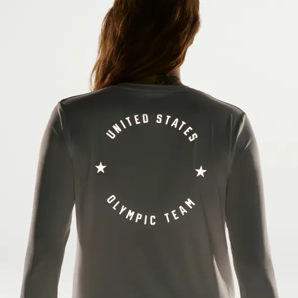 Nike Team Usa Dri-fit Long-sleeve Top