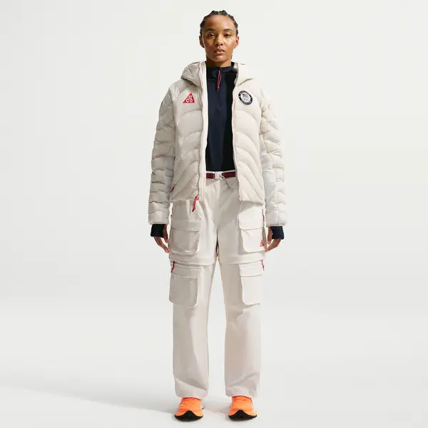 Nike X United States Olympic Team Therma-fit Adv Jacket - Brown