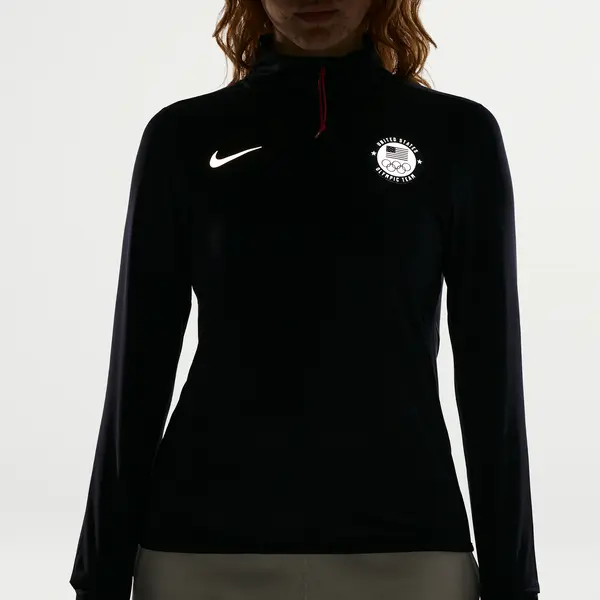 Nike United States Olympic Team Swift Element 1/4-zip Top