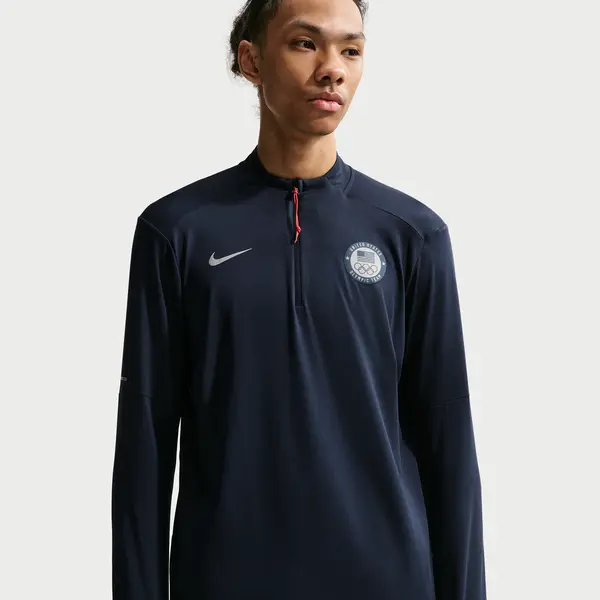 Nike United States Olympic Team Element Dri-fit 1/4-zip Top